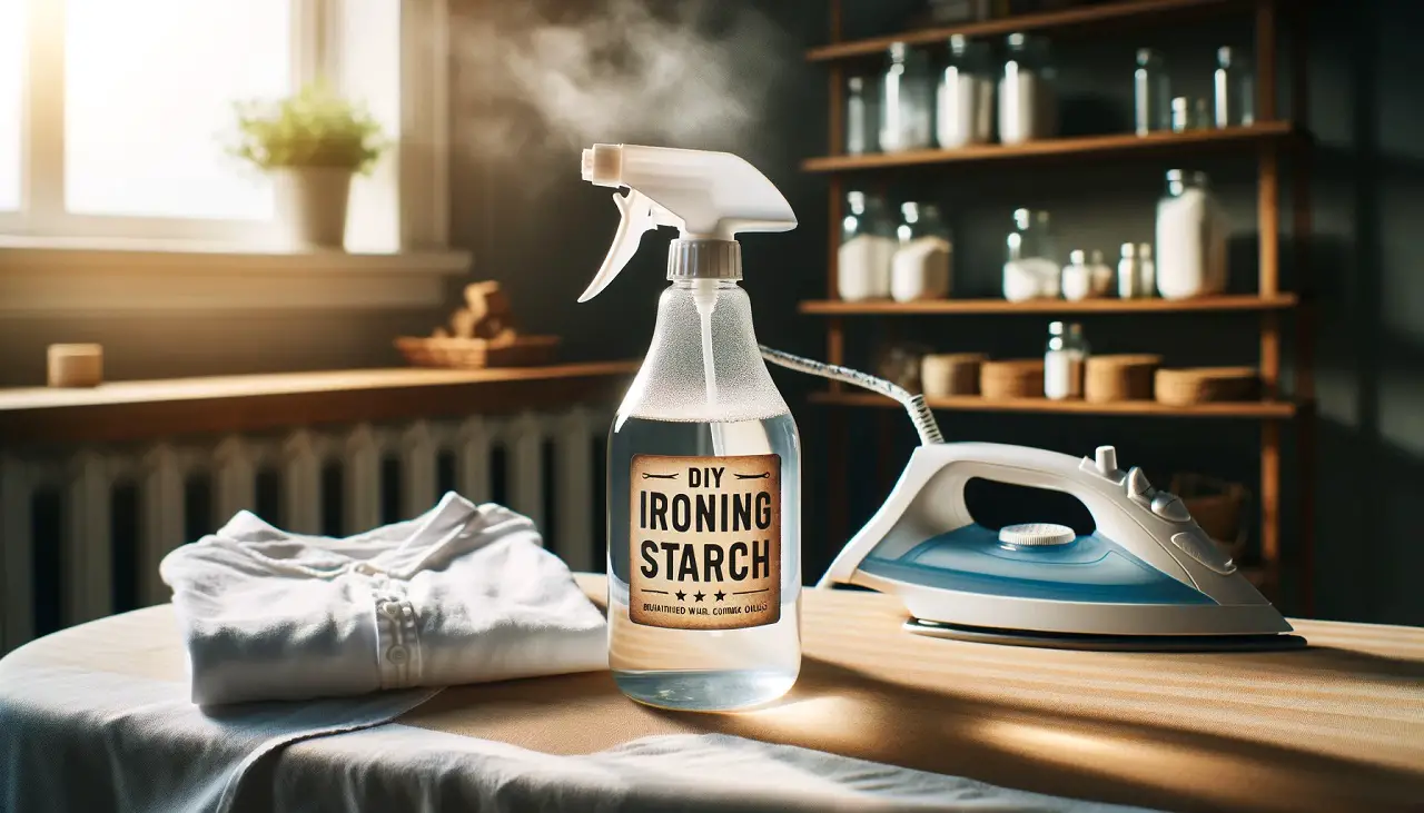 How To Make Homemade Ironing Starch Quick Steps